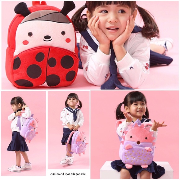 cle | Bags | Plush Toddlerpreschool Ladybug Backpack | Poshmark